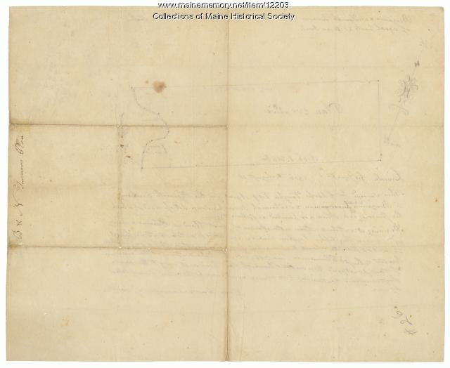Benjamin and Nehemiah Turner's plan containing 200 acres, Palermo, 1806 ...