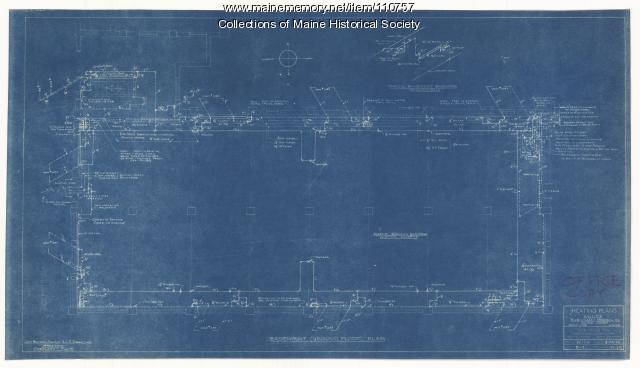 Plans for Anex Building, Portland, 1945-1946 - Maine Memory Network