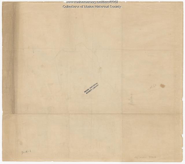Treaty of Washington boundary map, 1842 - Maine Memory Network