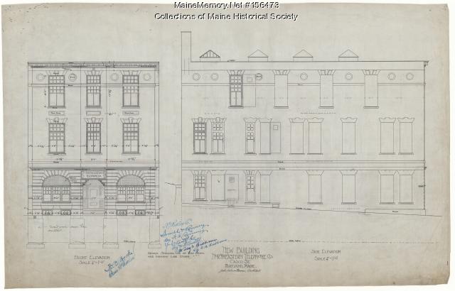 Portland Water District Buildings, Portland, 1923-1931 - Maine Memory ...