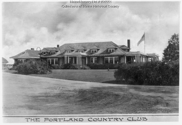 The Portland Country Club, Falmouth, ca. 1925 - Maine Memory Network