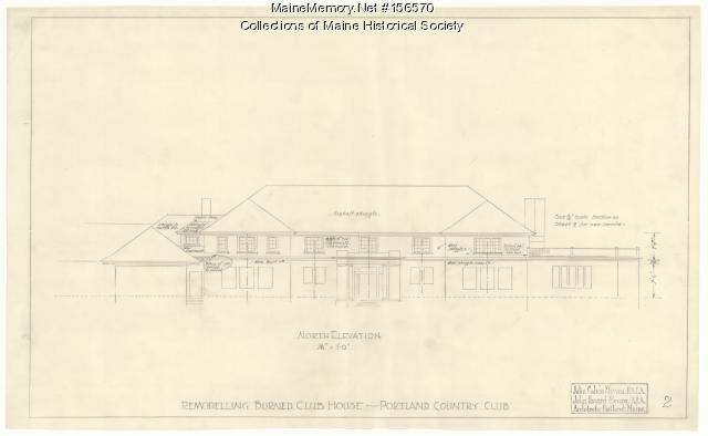 Portland Country Club, Falmouth, 1935 - Maine Memory Network