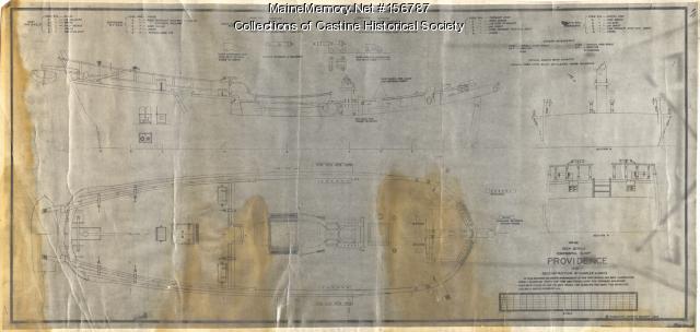 Reconstruction of deck plans for Continental Sloop “Providence,” 1776 ...