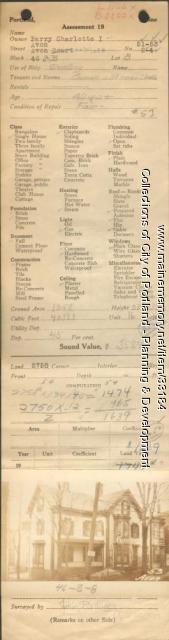 51-53 Avon Street, Portland, 1924 - Maine Memory Network