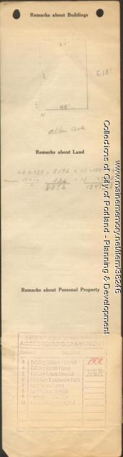 27 Allen Avenue, Portland, 1924 - Maine Memory Network