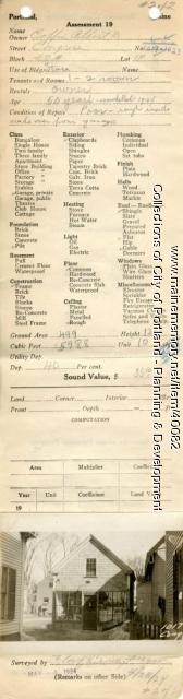 1015-1019 Congress Street, Portland, 1924 - Maine Memory Network