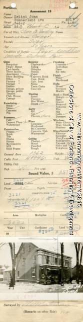 291 Cumberland Avenue, Portland, 1924 - Maine Memory Network