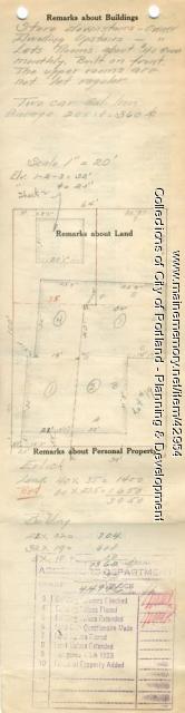 291 Cumberland Avenue, Portland, 1924 - Maine Memory Network