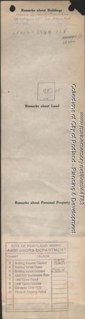 32-38 Caleb Street, Portland, 1924 - Maine Memory Network