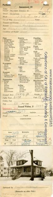 172-174 Clinton Street, Portland, 1924 - Maine Memory Network