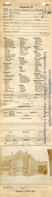 232-236 Danforth Street, Portland, 1924 - Maine Memory Network