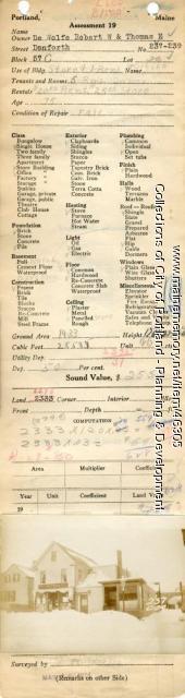 237-239 Danforth Street, Portland, 1924 - Maine Memory Network