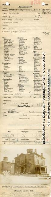 306-310 Danforth Street, Portland, 1924 - Maine Memory Network