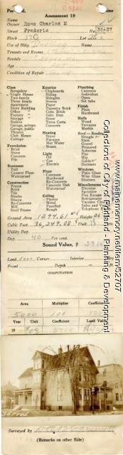 35-37 Frederic Street, Portland, 1924 - Maine Memory Network