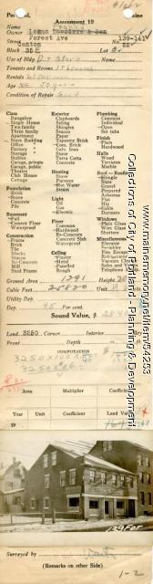 139-141 Forest Avenue, Portland, 1924 - Maine Memory Network