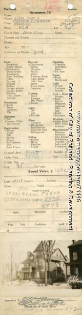 269-271 Western Promenade, Portland, 1924 - Maine Memory Network