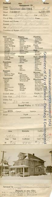 229-231 Prospect Street, Portland, 1924 - Maine Memory Network