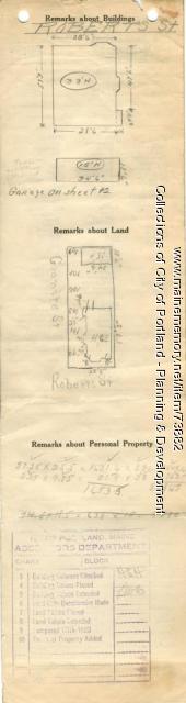 34-36 Roberts Street, Portland, 1924 - Maine Memory Network