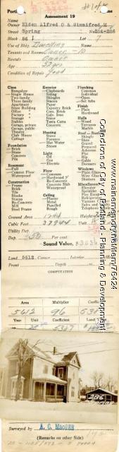 284-286 Spring Street, Portland, 1924 - Maine Memory Network