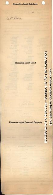 Cushman property, Rear East End Sterling Street, Peaks Island, Portland ...