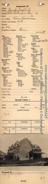 Reed property, Joseph Reed Storage Shed, Little Chebeague Island ...