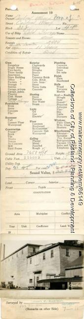 Cold Storage, Central Wharf, Portland, 1924 - Maine Memory Network