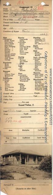 Foster property, S. Side Edwards Street, Lot 276, Peaks Island ...