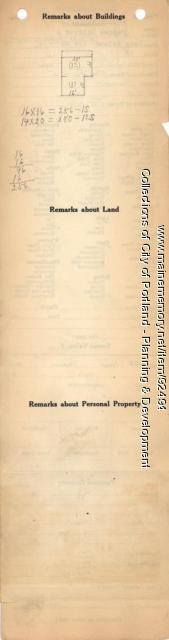 Papkee property, West Side Garfield Avenue, Long Island, Portland, 1924 ...