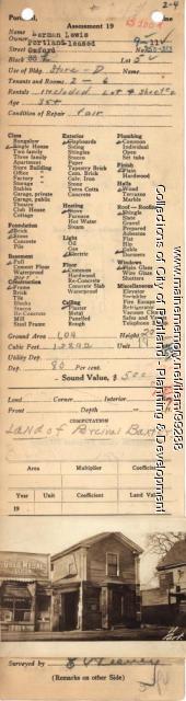 9-11 Portland Street, Portland, 1924 - Maine Memory Network