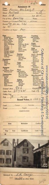 53 Portland Street, Portland, 1924 - Maine Memory Network