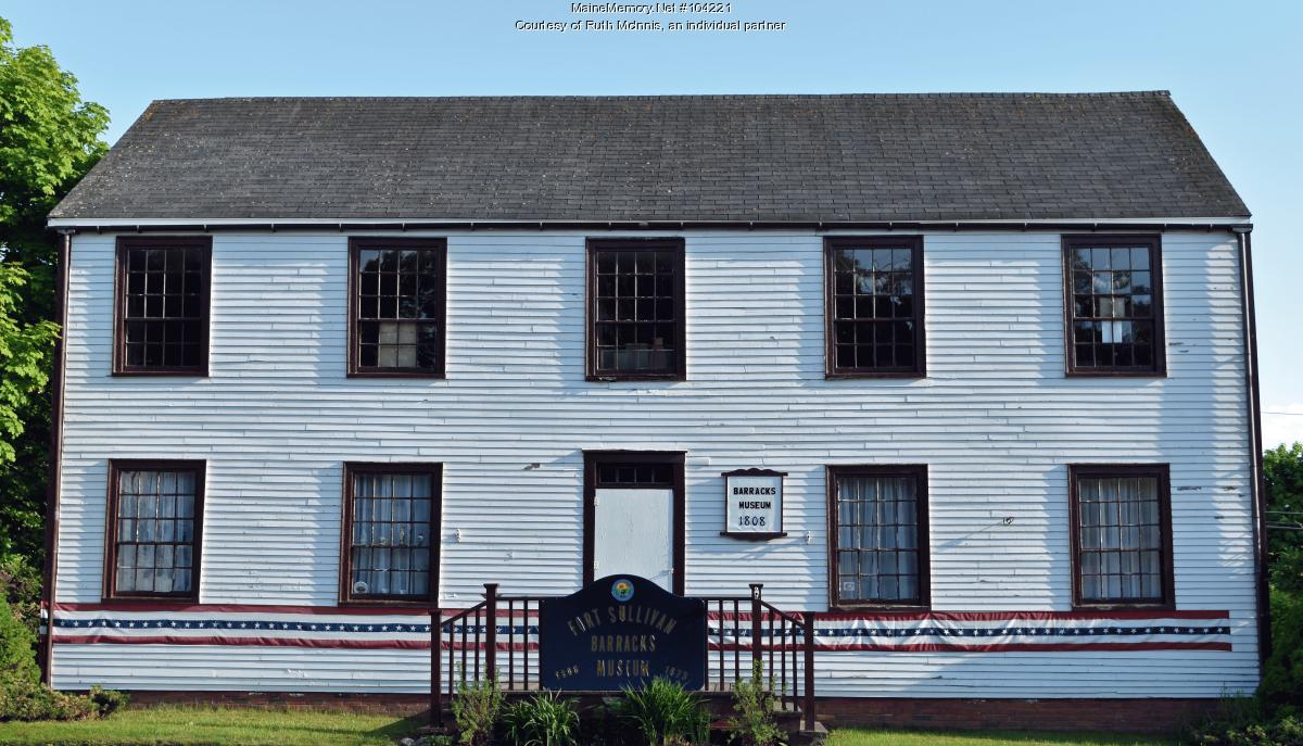 Fort Sullivan barracks, Eastport, 2018 - Maine Memory Network