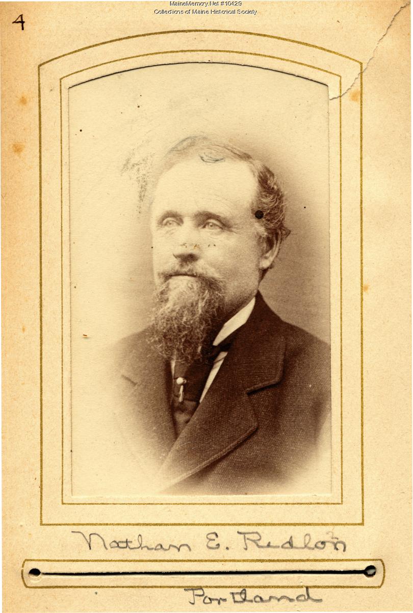 Nathan E. Redlon, Portland, 1880 - Maine Memory Network
