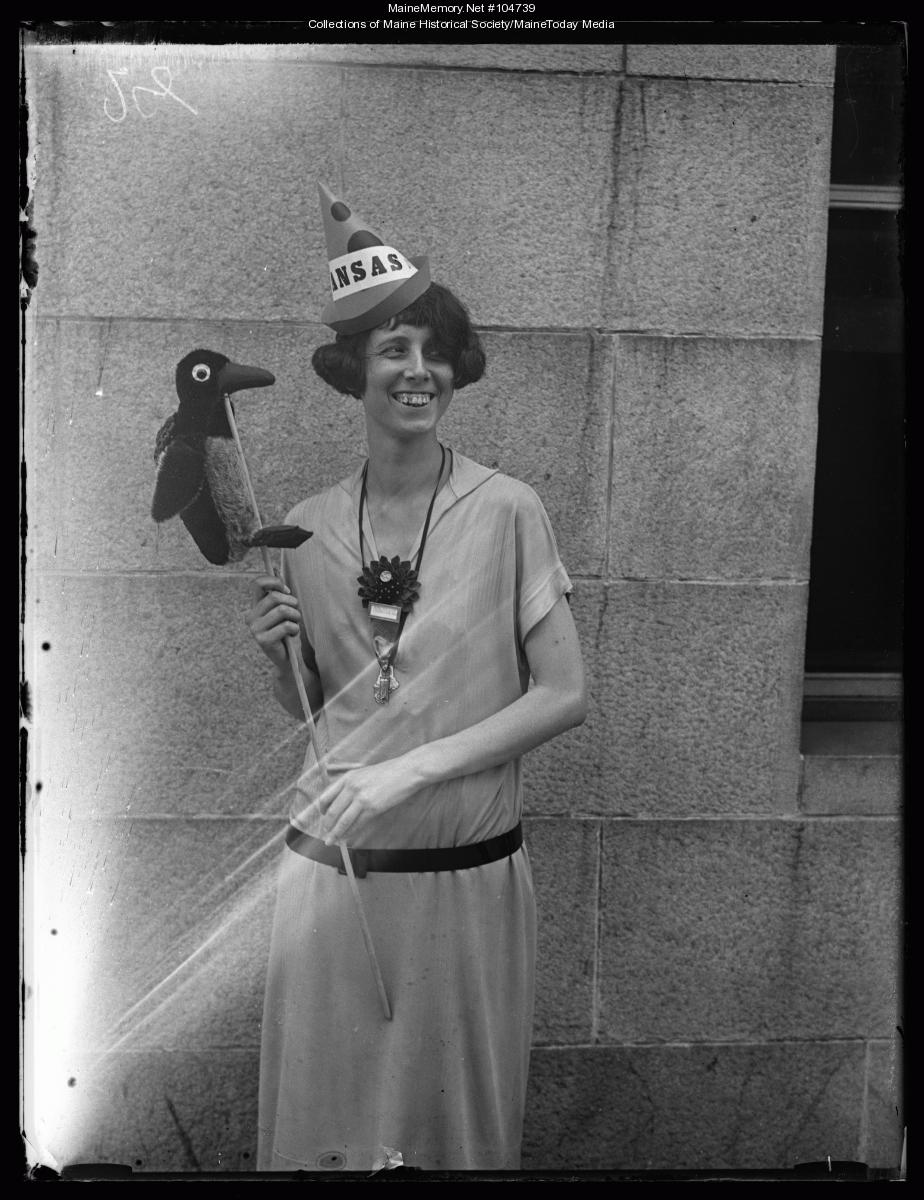 Ruth Robinson at the NFBPWC Convention, Portland, 1925 - Maine Memory ...
