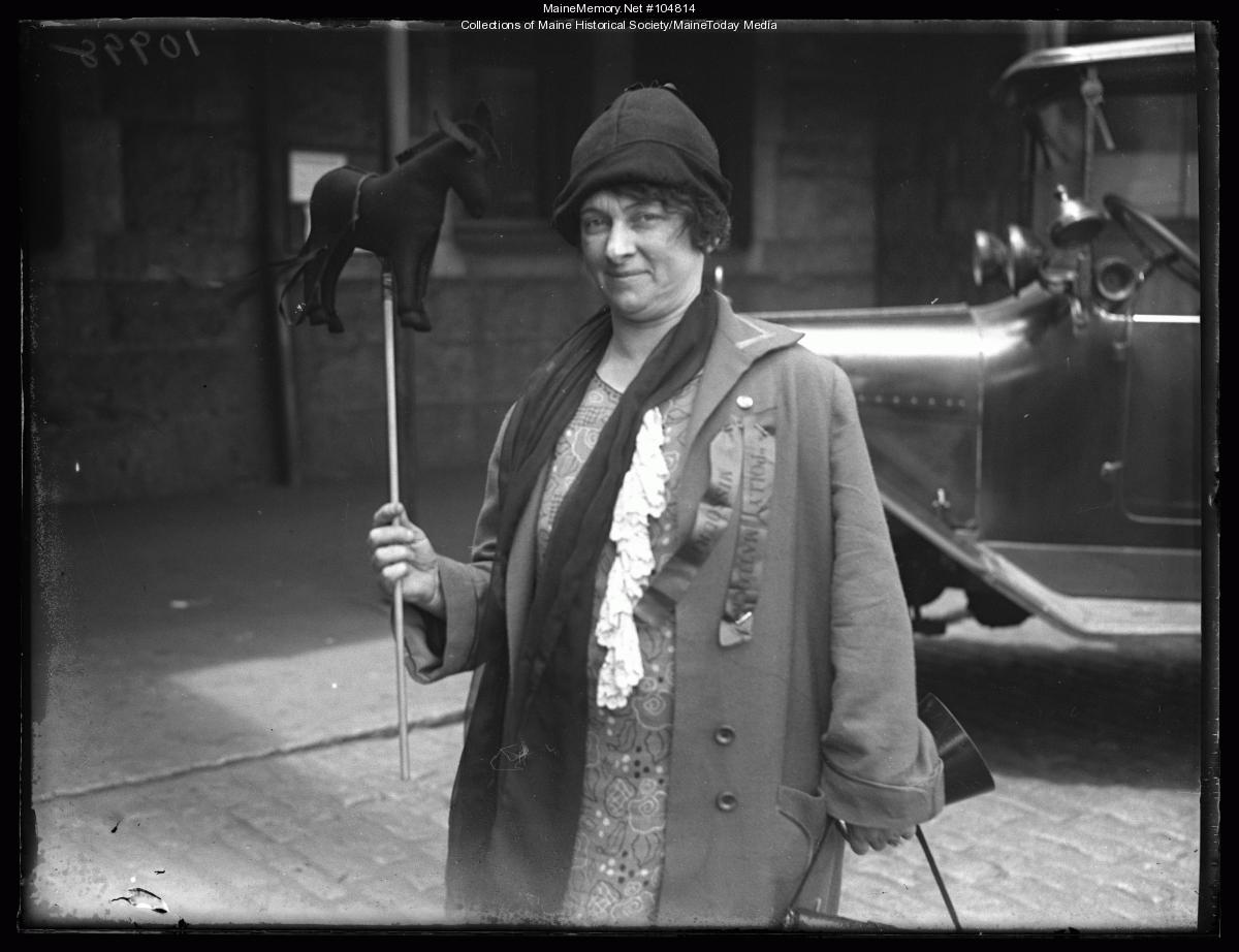 Pearl Hadley Matlock at the NFBPWC convention, Portland, 1925 - Maine ...