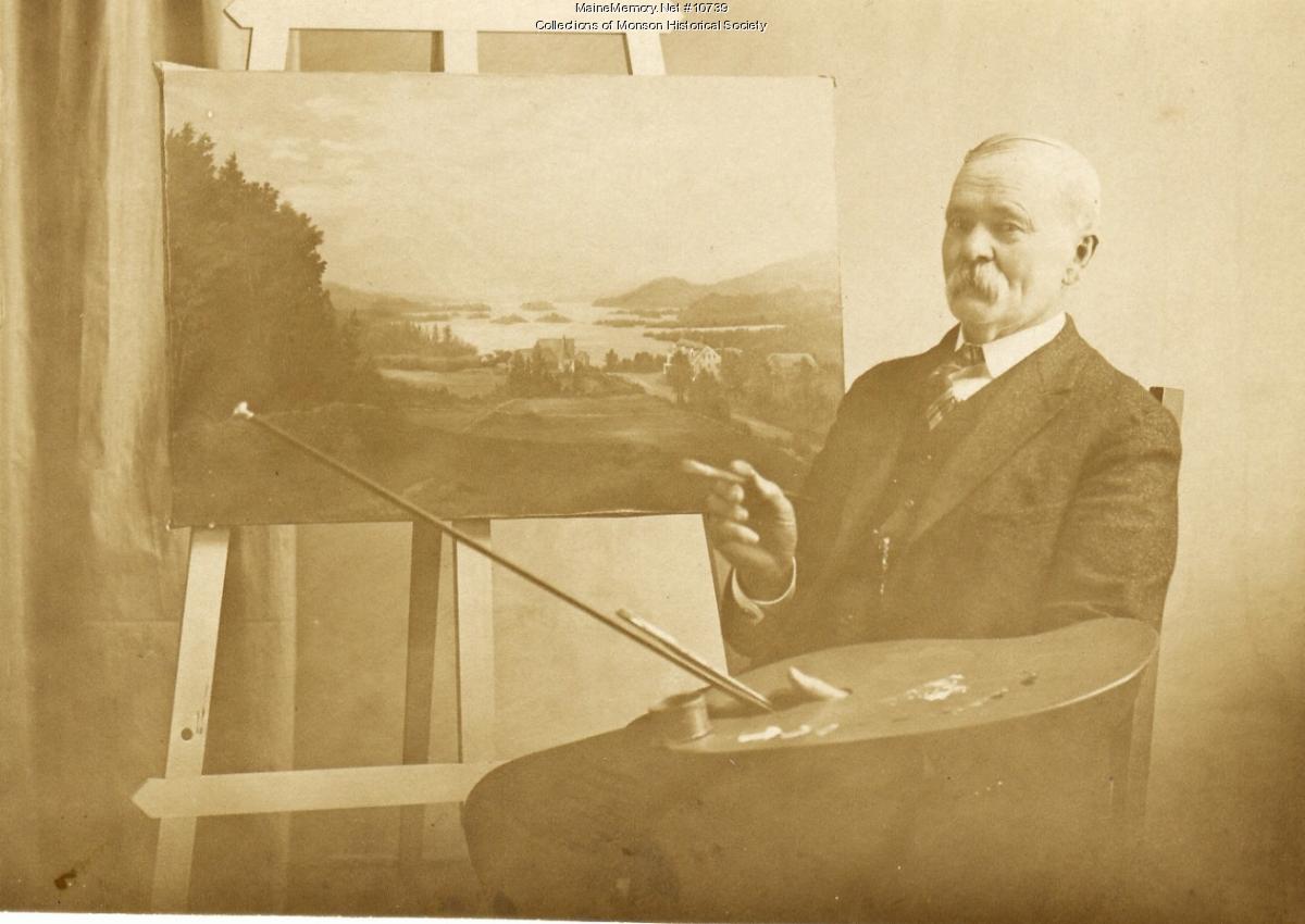 Seth Steward, Monson, ca. 1915 - Maine Memory Network