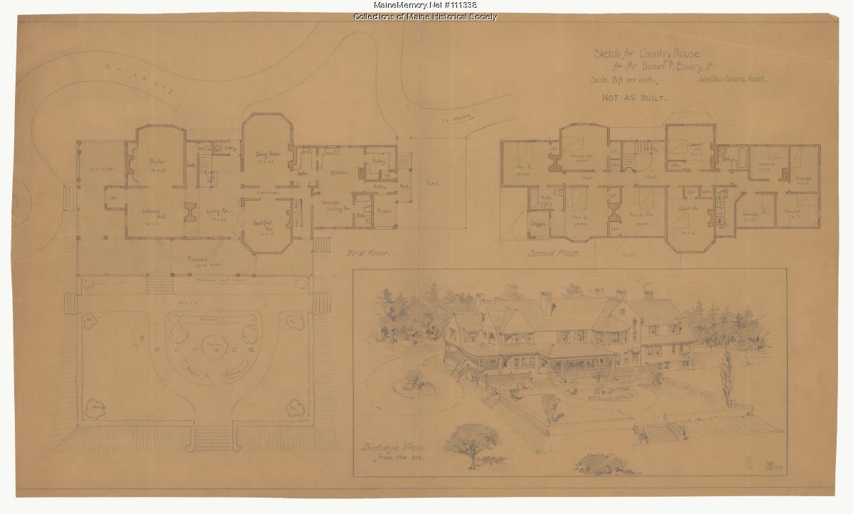 House for Daniel F. Emery Jr., 1900 - Maine Memory Network