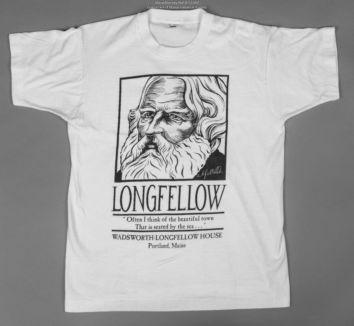 Wadsworth-Longfellow House t-shirt, Portland, 1993 - Maine Memory Network