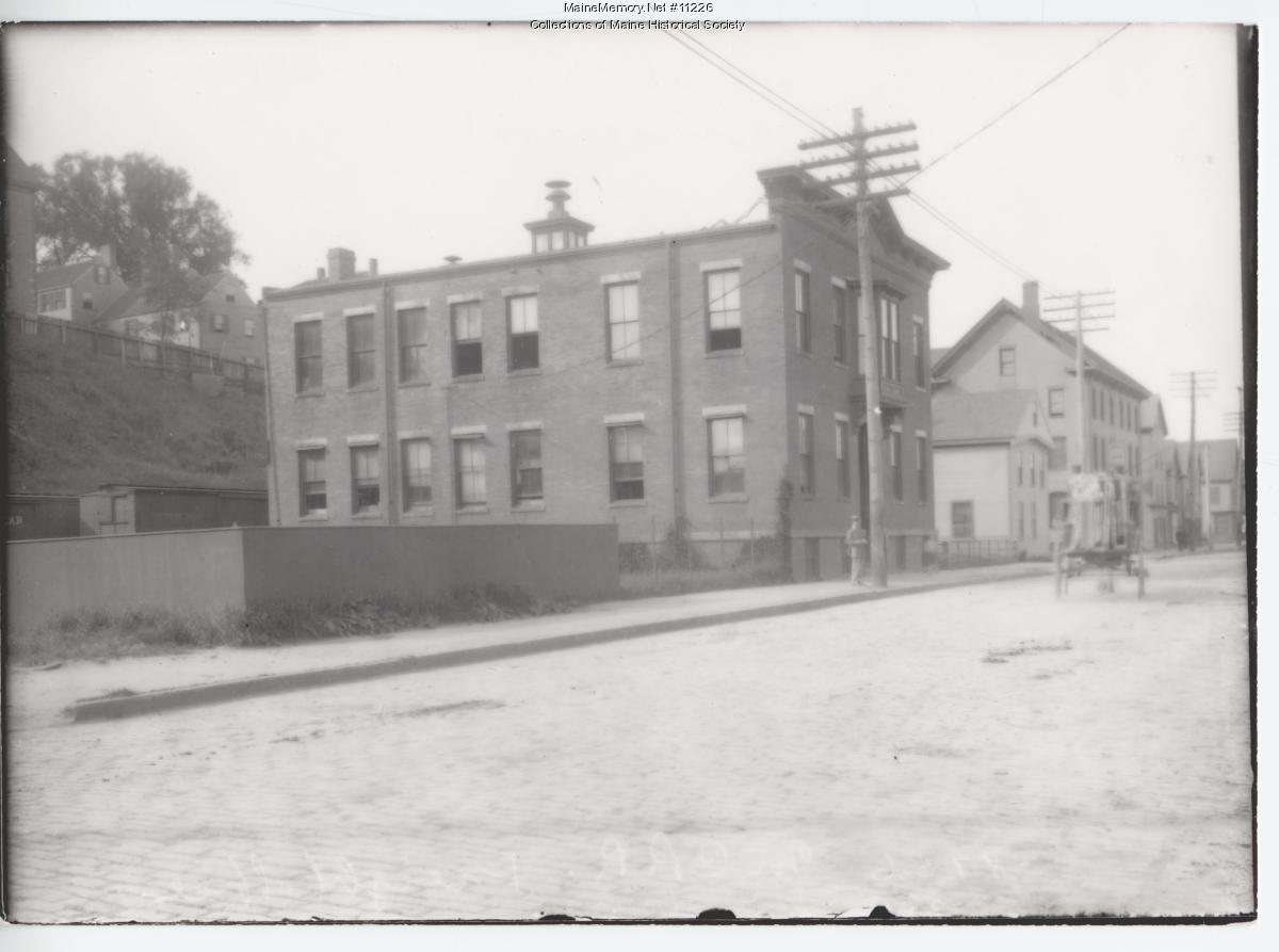 Maine Central Freight Office, Portland, ca. 1910 - Maine Memory Network