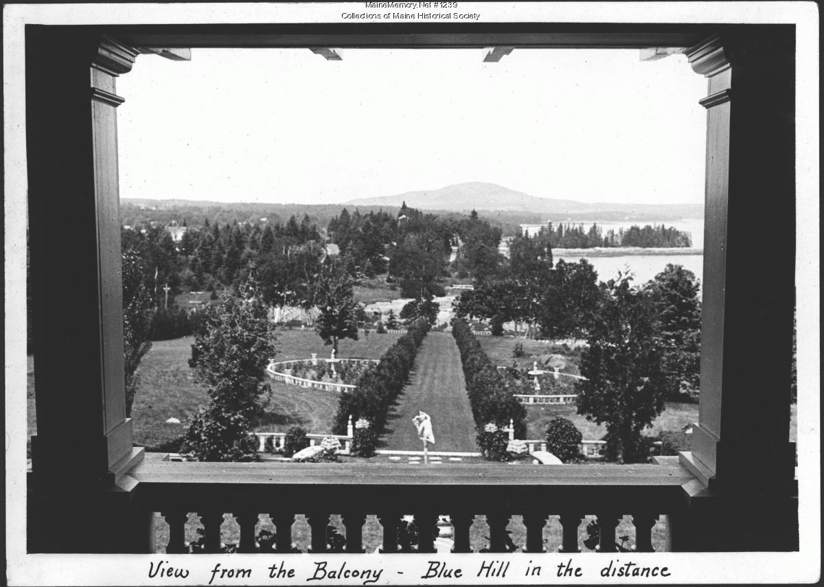 View of Blue Hill, 1933 - Maine Memory Network