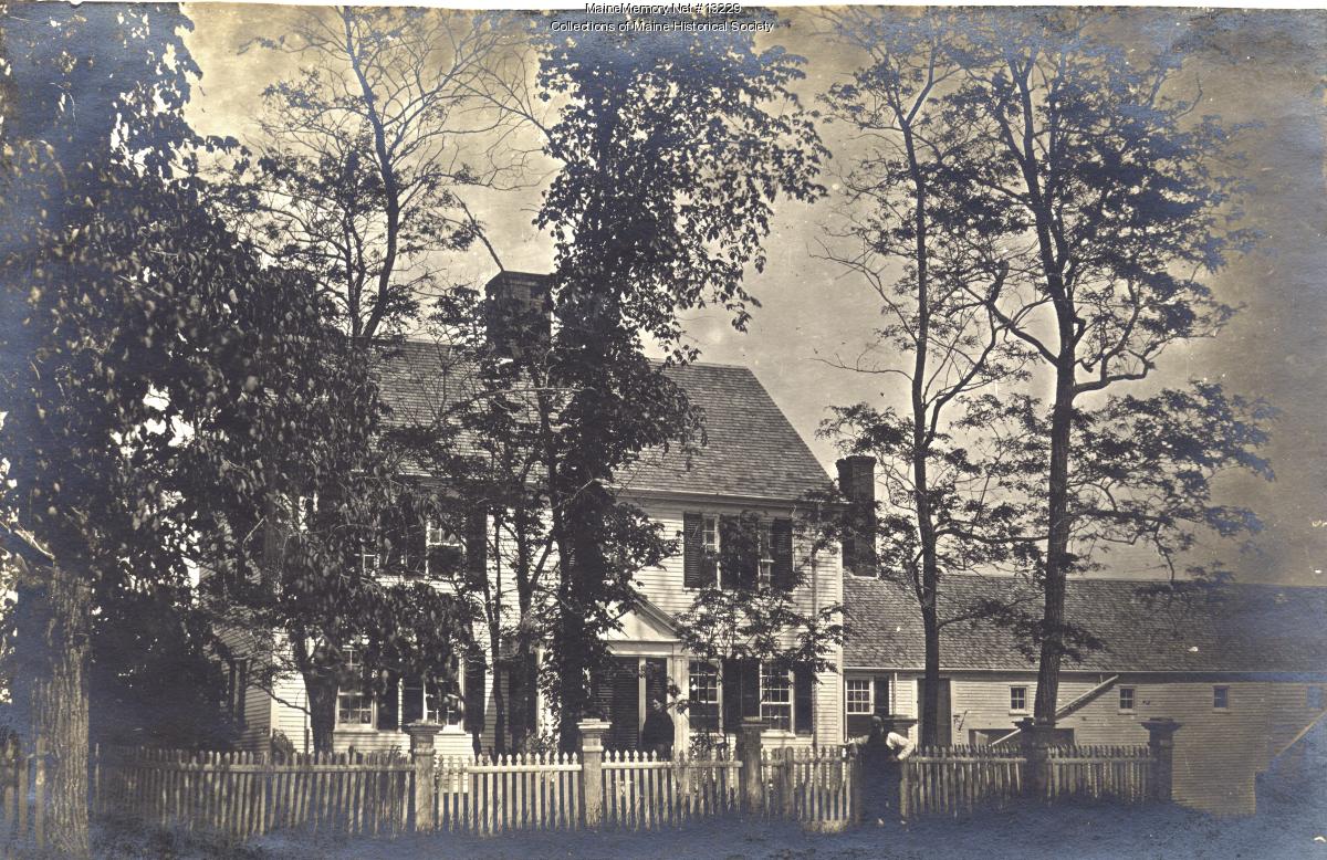 Samuel Stephenson House, Gorham, ca. 1890 - Maine Memory Network