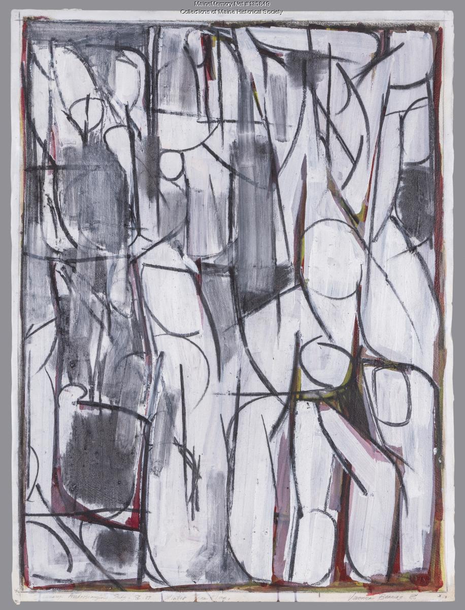 "January Androscoggin Study Winter Tree Play," by Veronica Benning ...