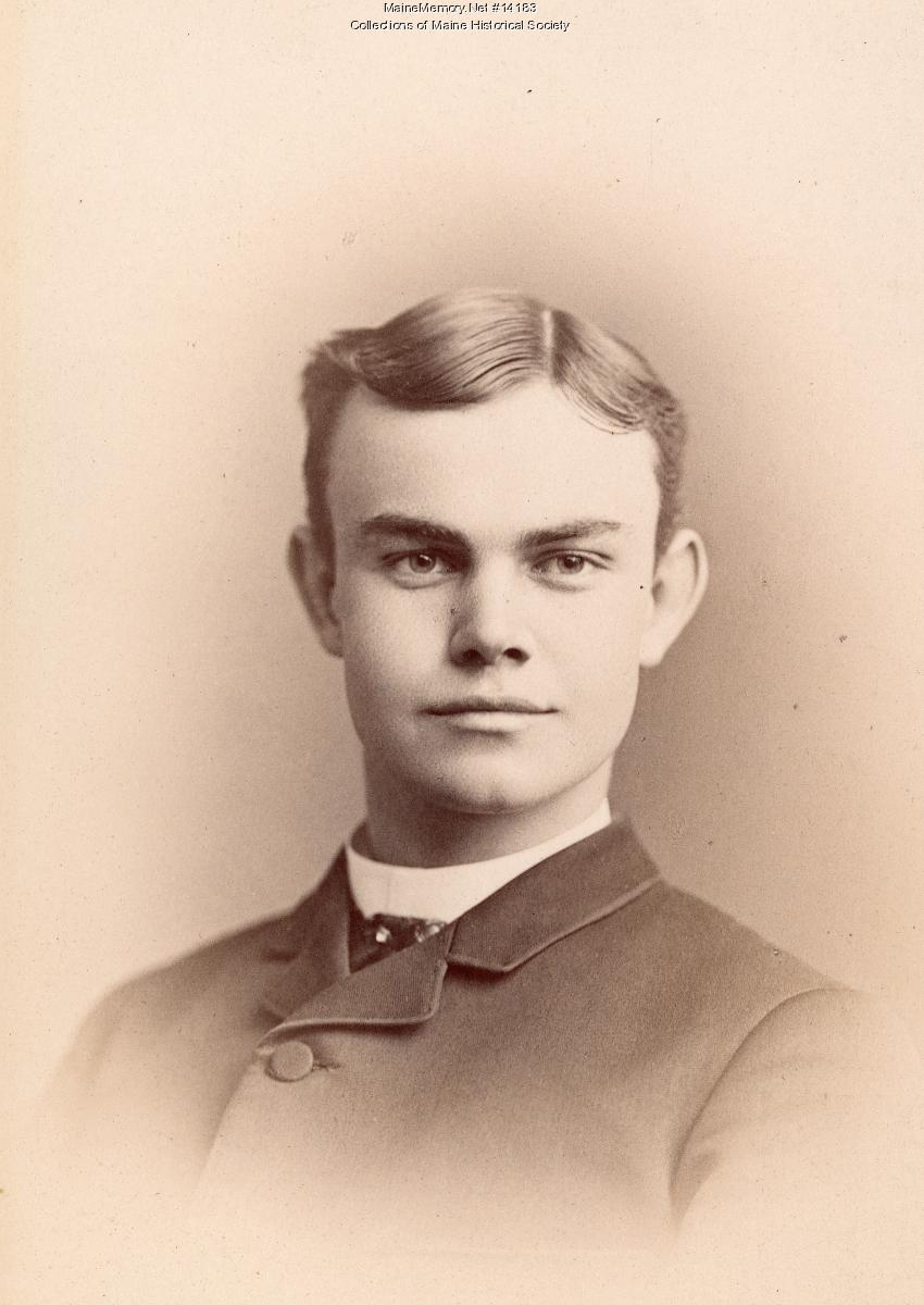 James P. Baxter Jr., Portland, 1885 - Maine Memory Network