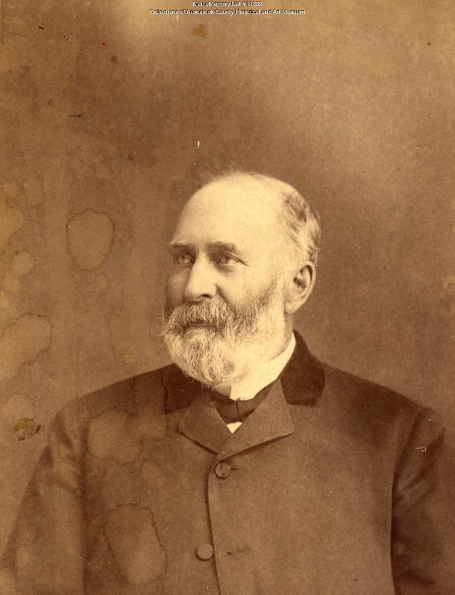 Lewis B. Johnson, Houlton, ca. 1890 - Maine Memory Network