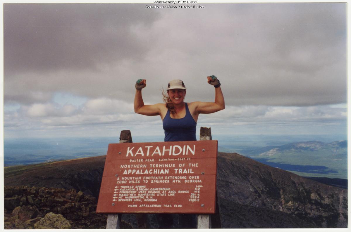 Beth Lawson, Katahdin, 2000 - Maine Memory Network