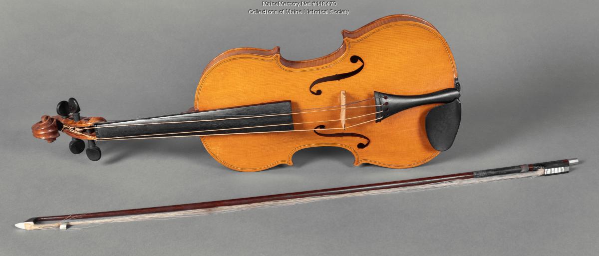 Guarnerius style Violin, 1911 - Maine Memory Network
