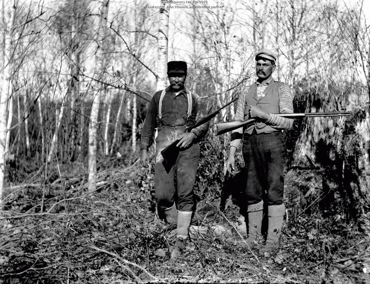 "Otis" and "Bill," hunting and fishing guides in Washington County, ca ...