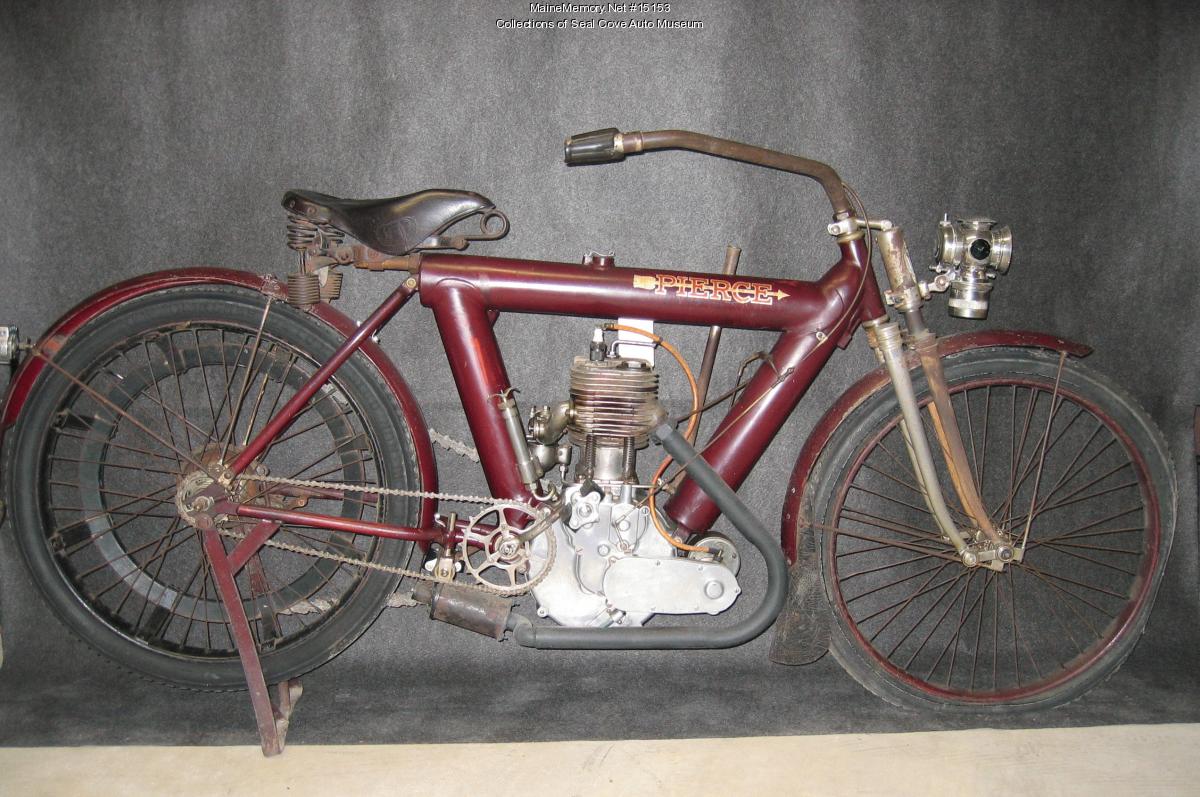 1912 Pierce Arrow, photographed at Seal Cove Auto Museum, ca. 2005 ...