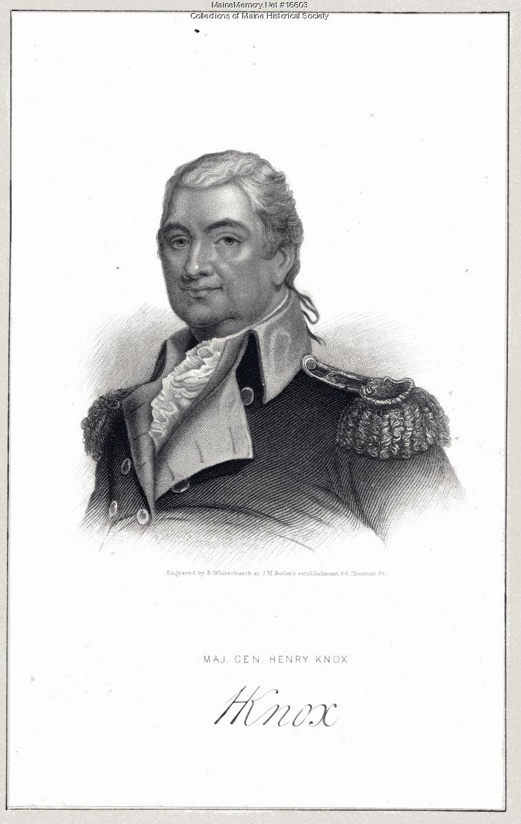 General Henry Knox, Thomaston, ca. 1800 - Maine Memory Network