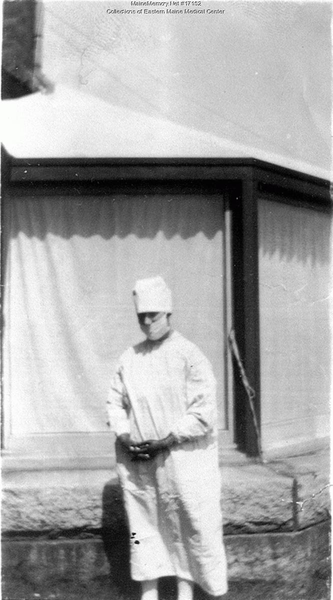 Carolyn Grant, Eastern Maine General Hosptial, ca. 1925 - Maine Memory ...
