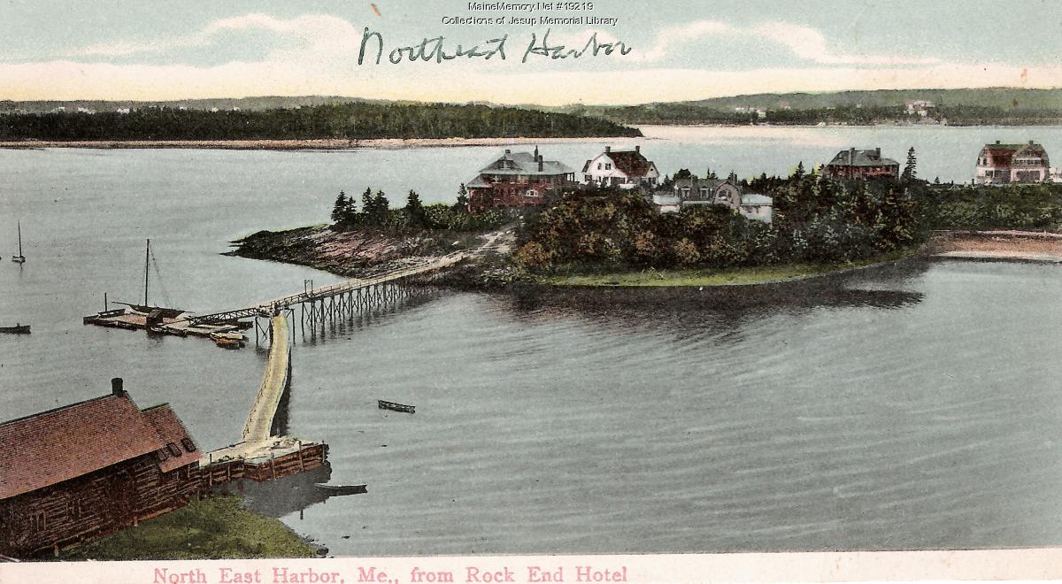 Northeast Harbor, ca. 1910 - Maine Memory Network